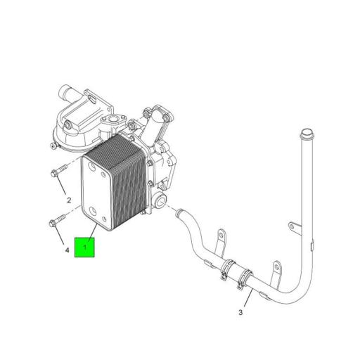 1882785C91 Navistar International | Oil Cooler Assembly | Source One ...