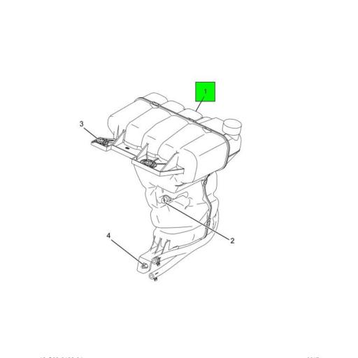 2516757C1 Navistar International | Radiator Surge Tank | Source One ...