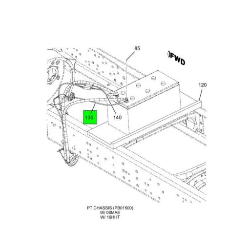 3858972C92 Navistar International | CABLE BATTERY CLEAN POWER N/SEALED ...