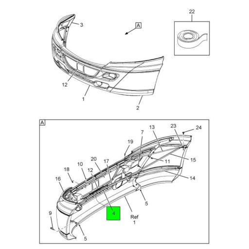 4025466C92 Navistar International | BRACE FRONT BUMPER FIXED ASSEMBLY ...