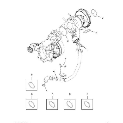 3007662C93 Navistar International | Turbocharger Seal Kit | Source One ...