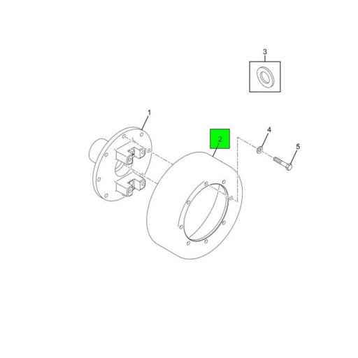 383344C1 Navistar International | Parking Brake Drum 10 in x 3 in ...