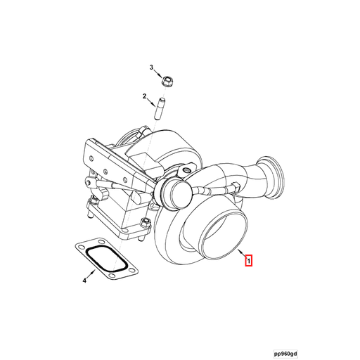 3780337 Cummins | Turbocharger | Source One Parts Center