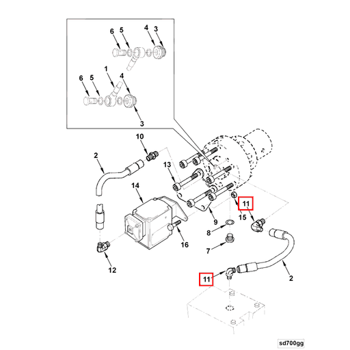3428006 Cummins | Male Adapter Elbow | Source One Parts Center