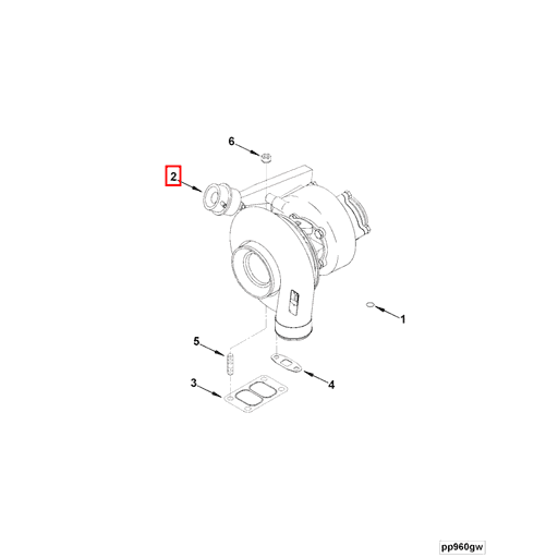 3598925 Cummins | Turbocharger | Source One Parts Center