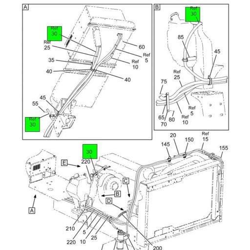1514759C1 Navistar International | Clamp Radiator Inlet Hose 13/16 to 1 ...