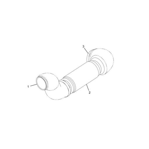 3669326C3 Navistar International | Exhaust Turbocharger Pipe Assembly ...