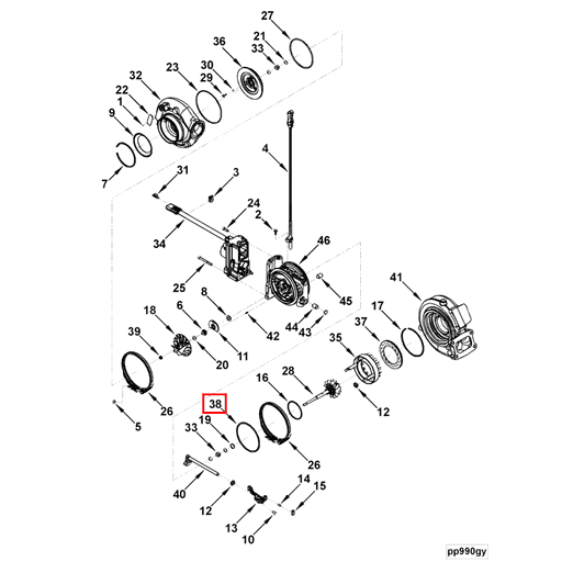 2835493 Cummins | Split Ring Seal | Source One Parts Center