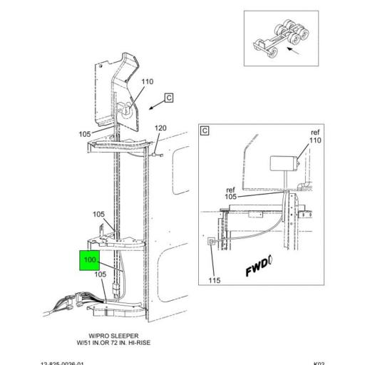 3576694C91 Navistar International | Sleeper Box Harness | Source One ...