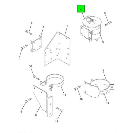 1657572C1 Navistar International | Power Steering Reservoir | Source ...