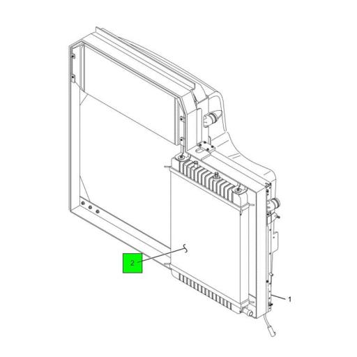 2606520C91 Navistar International | Radiator LTR Assembly | Source One ...