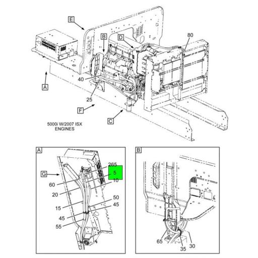 3606639C93 Navistar International | Flexible Refrigerant Hose Assembly ...
