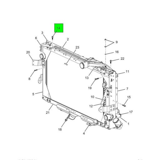 2604131C91 Navistar International | Hardware Kit | Source One Parts Center