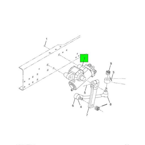 1667537C91 Navistar International | Power Steering Gear Assembly ...