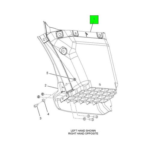 3586438C2 Navistar International | Left-Hand Body Step | Source One ...