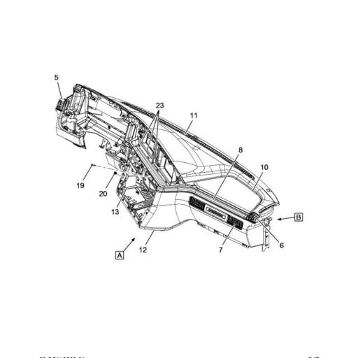 3765100F98 Navistar International | Driver Control Instrument Panel ...