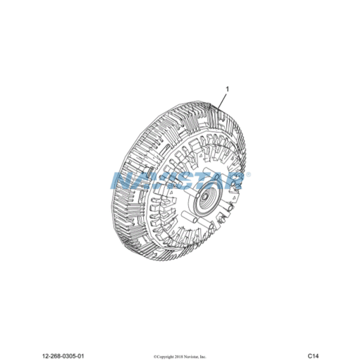 HOR994636 Navistar International | Two-Speed Drive Fan Clutch | Source ...