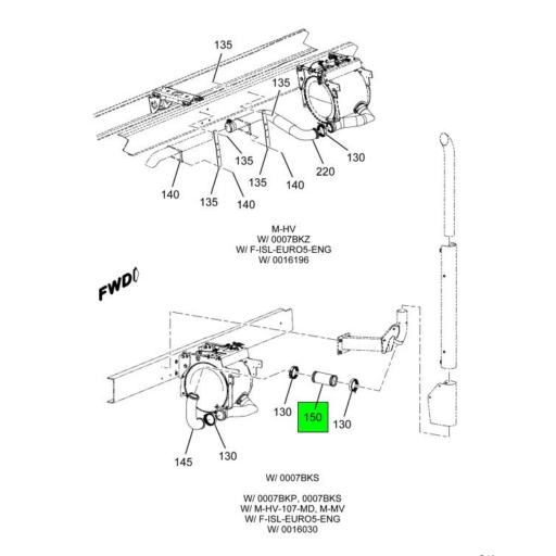 4046152C1 Navistar International | Tail Pipe Intermediate | Source One ...