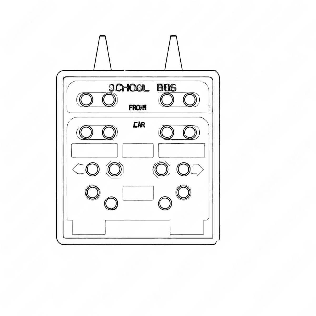 105896 Thomas Built Bus | Monitor LED Indicator | Source One Parts Center