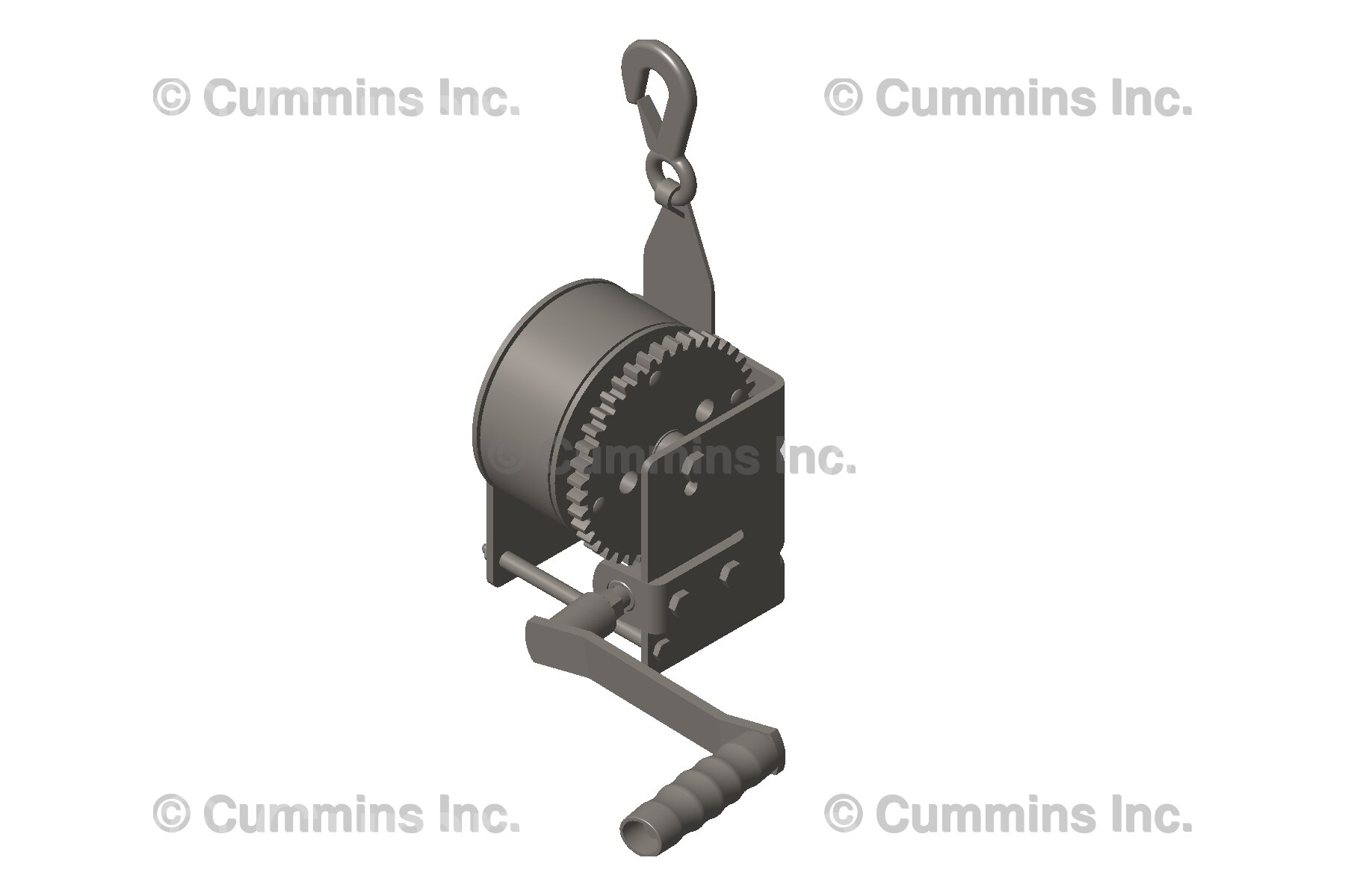 5573014 | Genuine Cummins® Hand Operating Winch | Source One Parts Center
