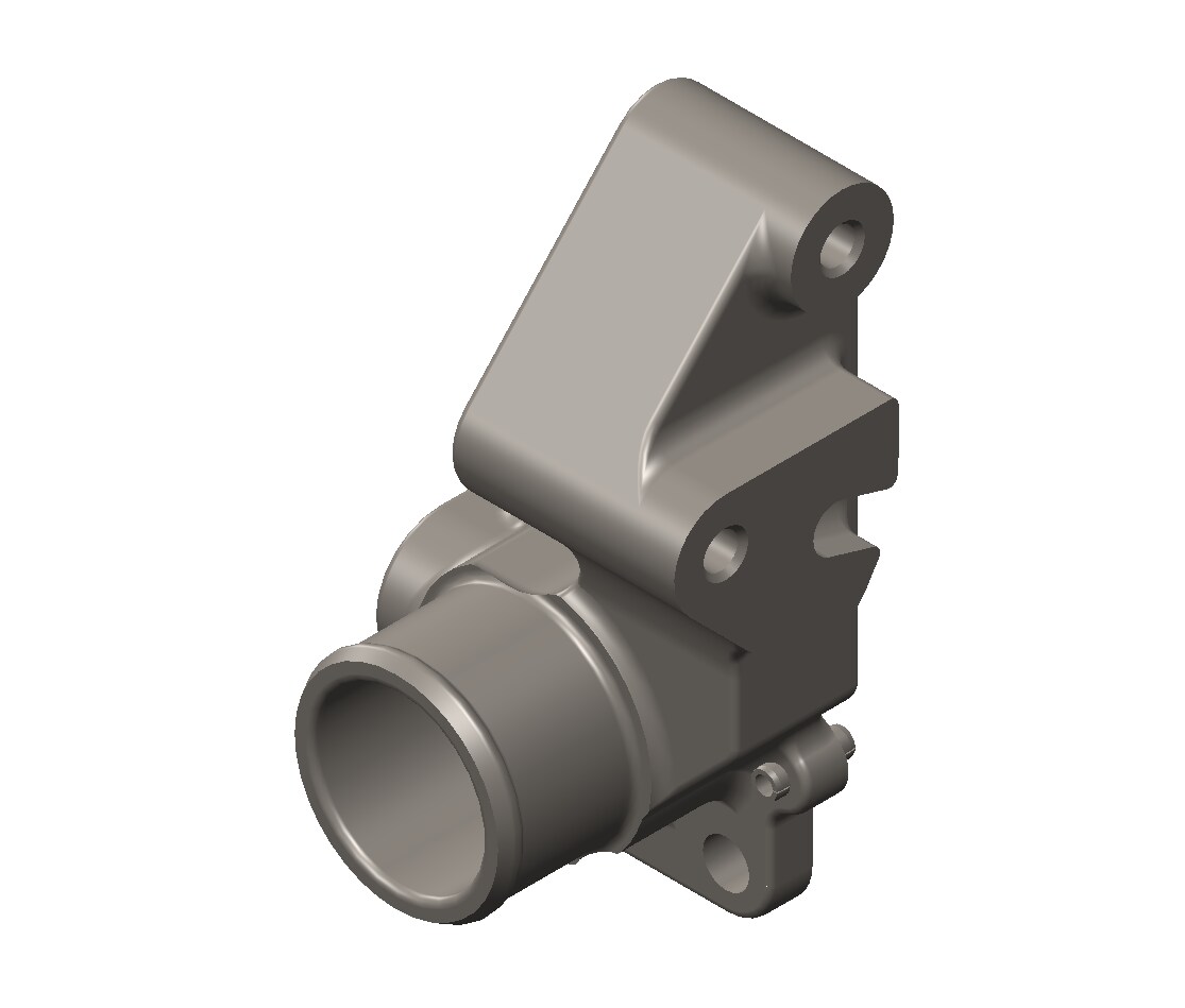 3943990 | Genuine Cummins® Water Inlet Connection | Source One Parts Center