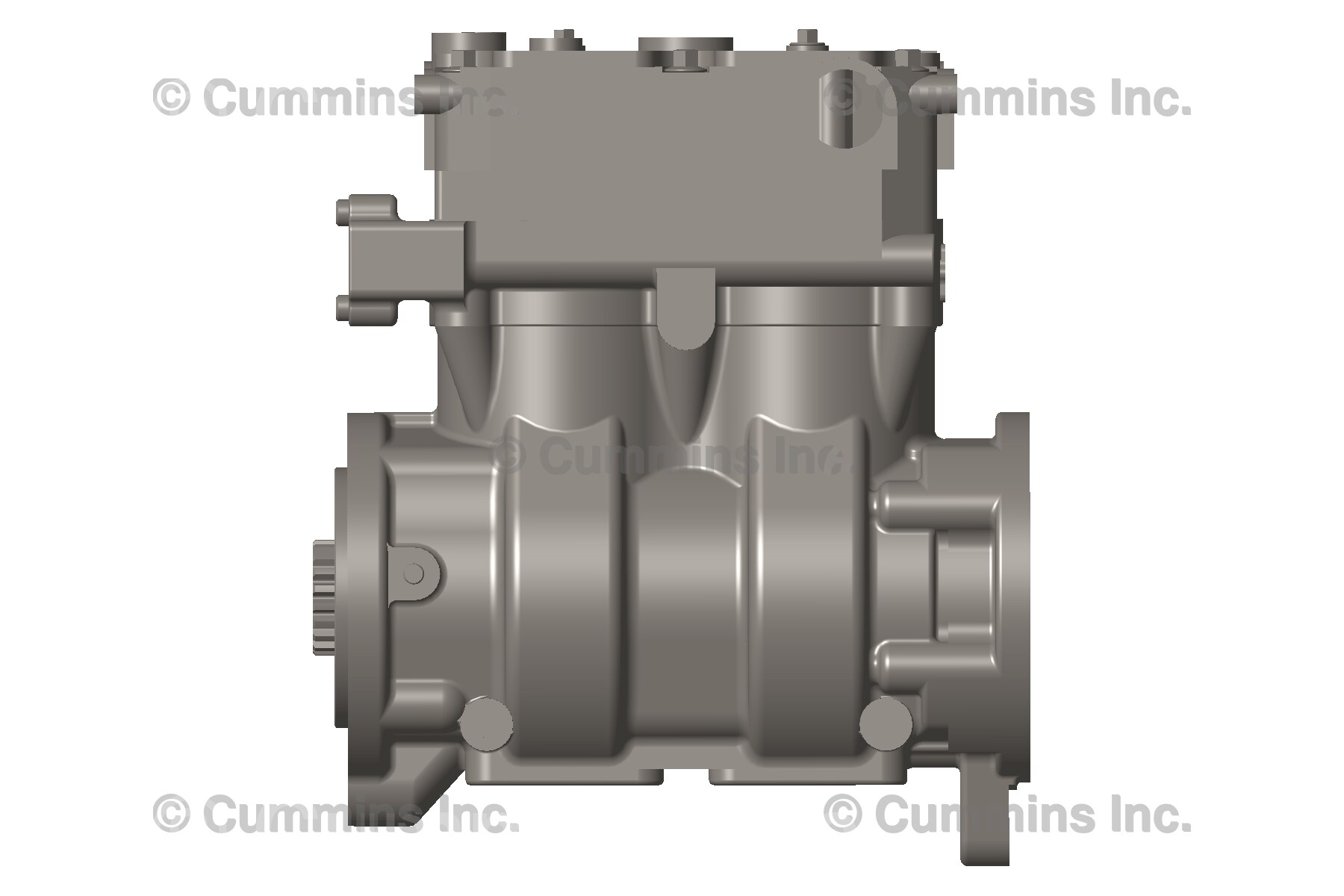 4974668 | Cummins® | 1 Cylinder Air Compressor | Source One Parts Center