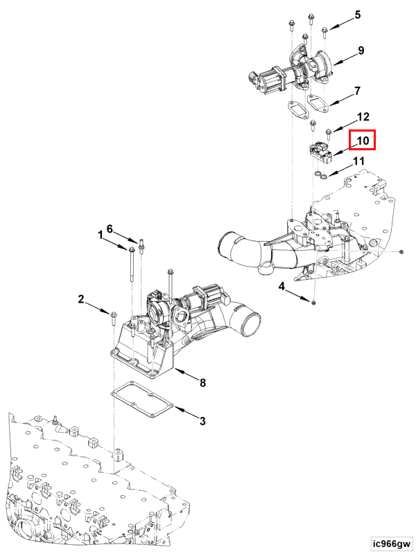 4384138 Cummins | Differential Pressure Sensor | Source One Parts Center