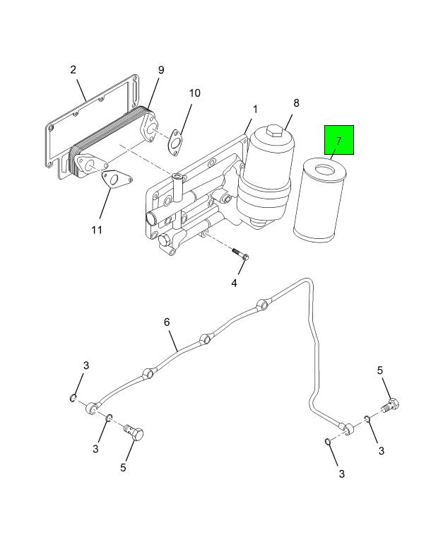 2602620C1 Navistar International | Oil Filter Element | Source One ...