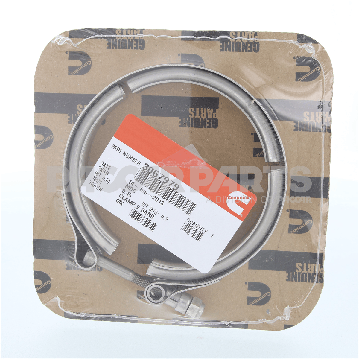 3067979CUM | Kenworth® | CLAMPV BAND | Source One Parts Center