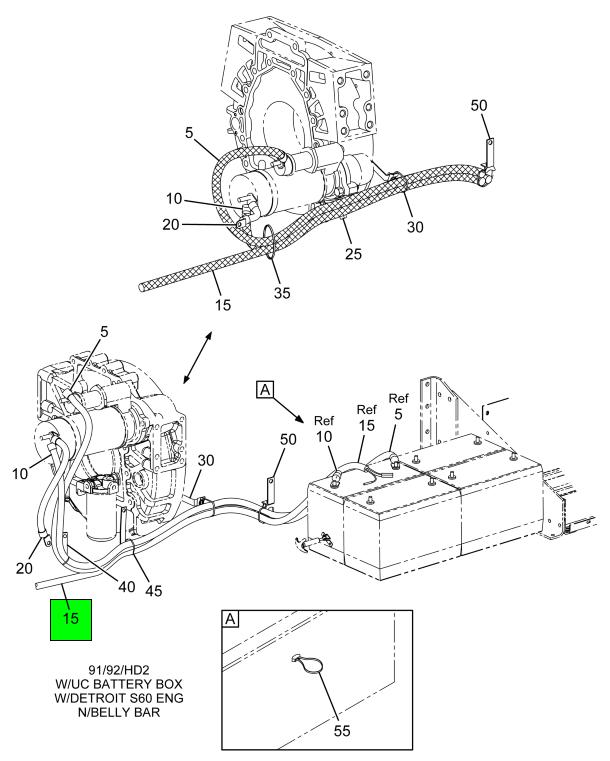 3526641C91 Navistar International | ECM Power Harness 1580 mm Long ...