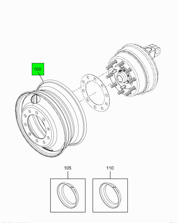 A29058PW Navistar International | Disc Wheel | Source One Parts Center