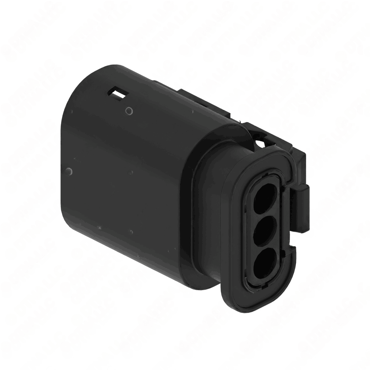 23-13152-309 Freightliner | 3-Cavity Kostal MLK Connector Plug - Black ...