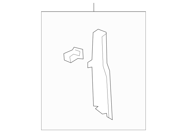 ES7Z54044C61EB Ford | Kick Panel Trim Cowl Side | Source One Parts Center