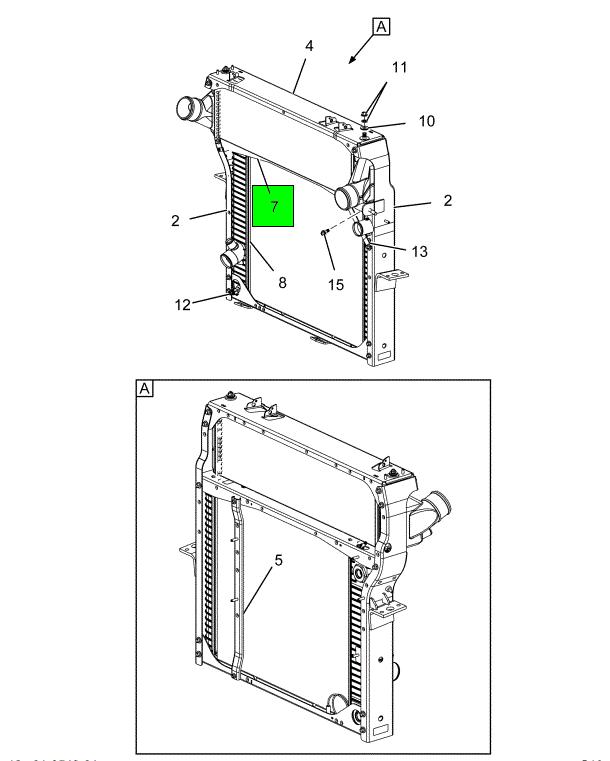 2593291C91 Navistar International | C-Channel Radiator Repair Hardware ...