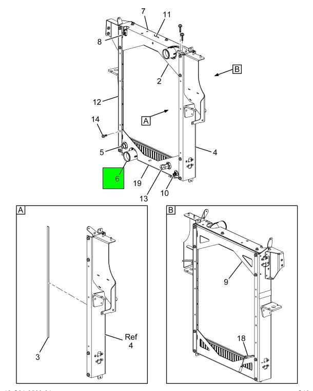 2515417C91 Navistar International | Aluminum Radiator Assembly with Oil ...