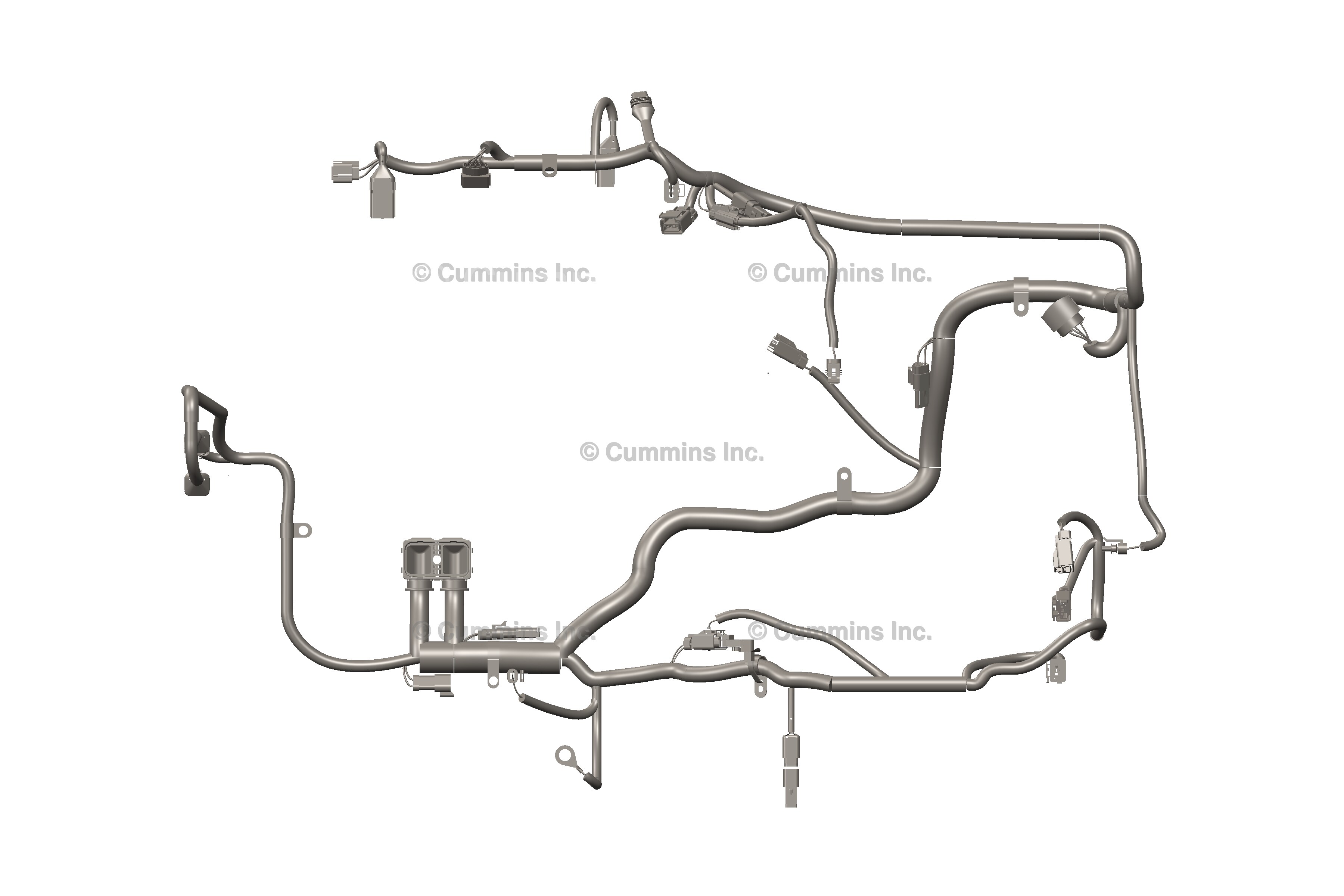 2864500 | Cummins® | Electronic Control Module Wiring Harness | Source ...