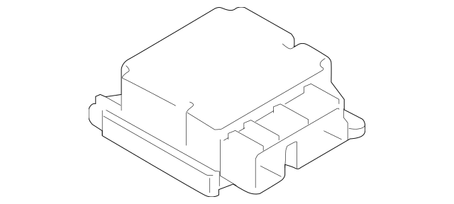 ML3Z14B321Z Ford | Air Bag Control Module Sensor Multiple Restraint ...