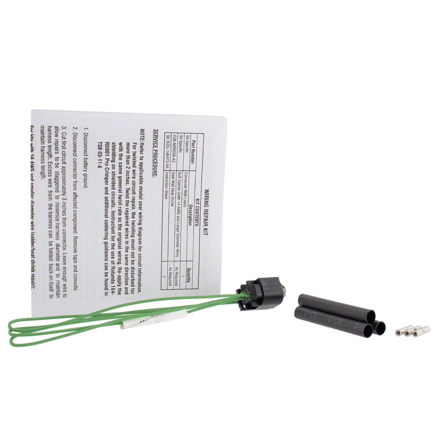 WPT1708 Ford | Brake Pressure Sensor Connector Wire | Source One Parts ...