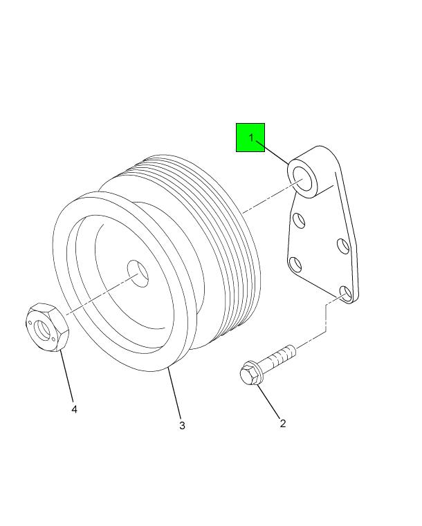 HOR994976 Navistar International | Bracket Support Assembly | Source ...