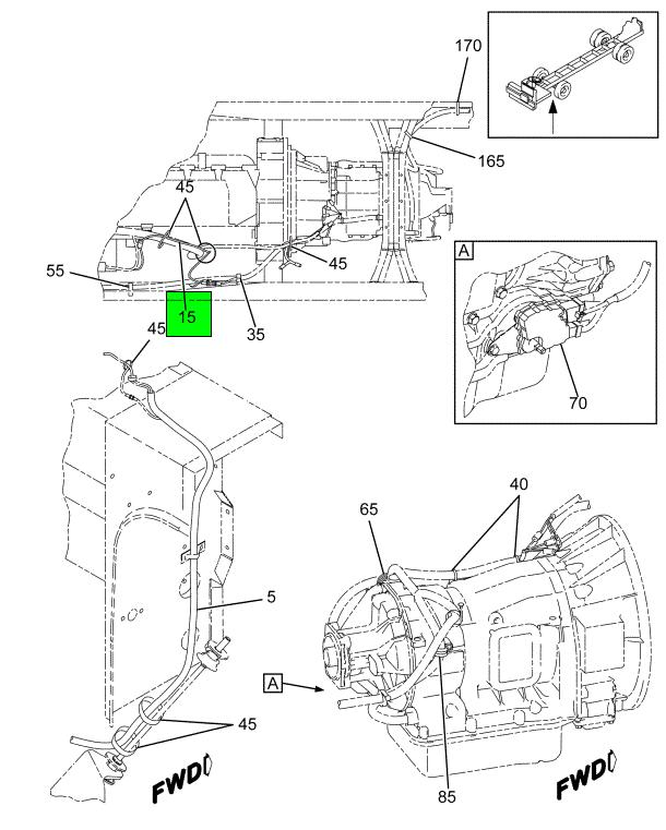 3545844C91 Navistar International | HARNESS ELECTRICAL LCT TRANSMISSION ...