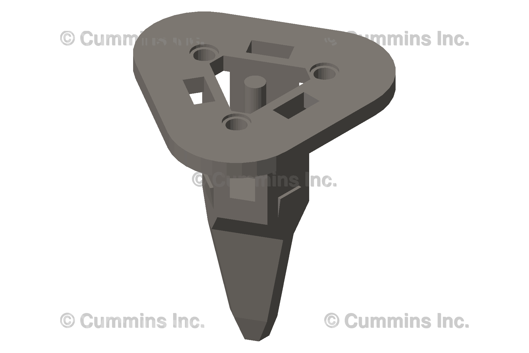 3163922 Genuine Cummins® Connector Wiring Retainer | Source One Parts ...
