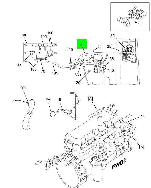 3512185C94 Navistar International | Harness Electrical Inline 6 Engine ...