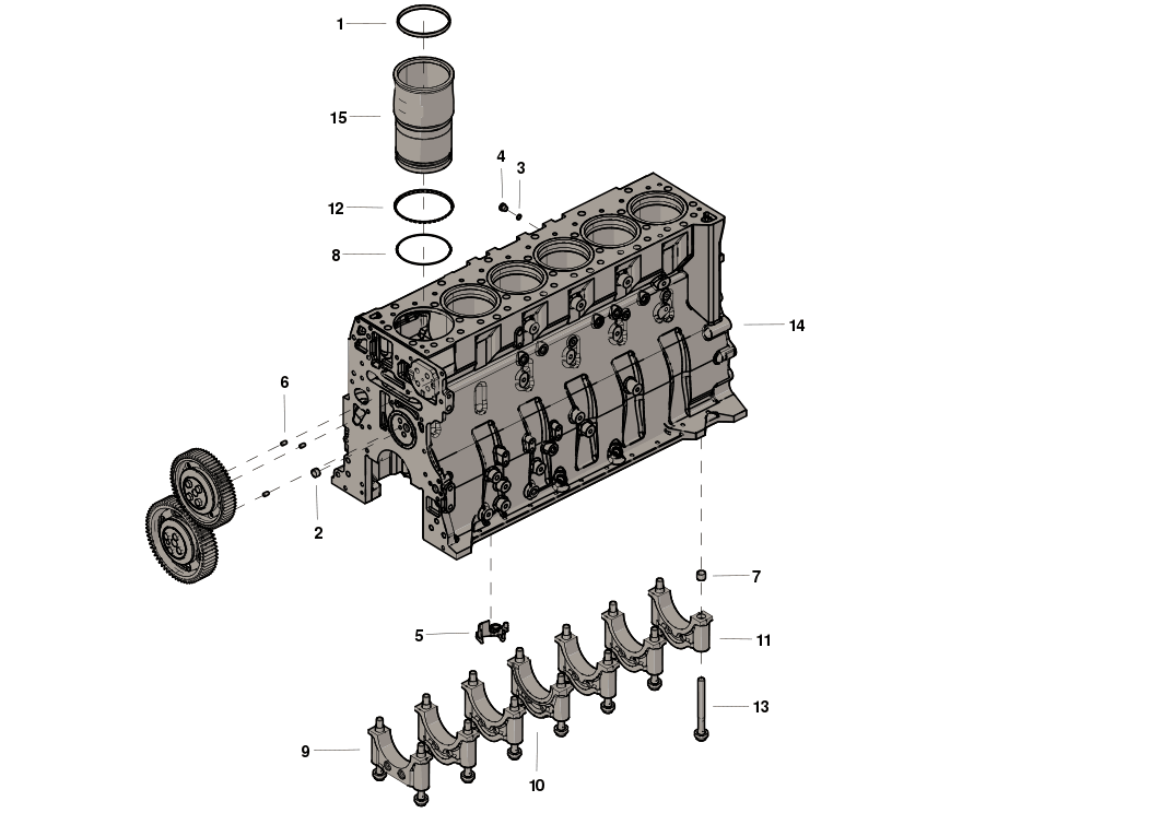 5473345 | Cummins® | Cylinder Block Kit | Source One Parts Center