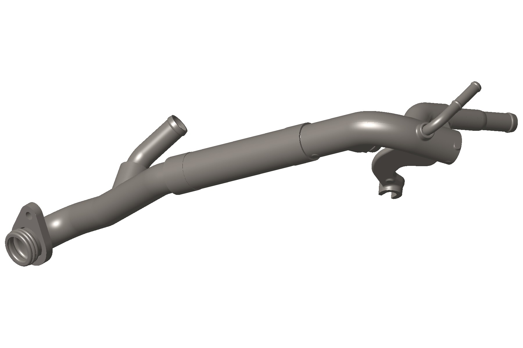 5443466 | Cummins® | Exhaust Cooler Water Outlet Tube | Source One ...