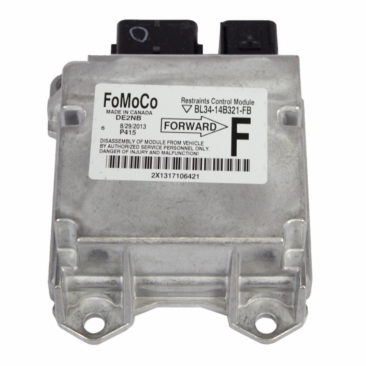 BL3Z14B321C Ford | Air Bag Control Module Sensor Multiple Restraint ...
