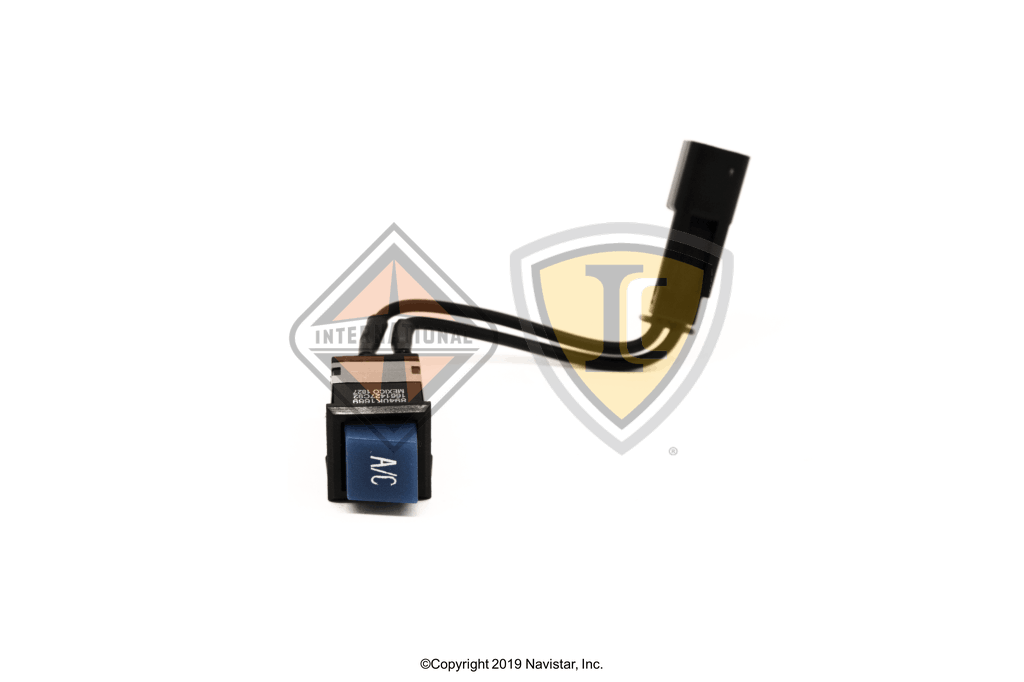 1661427C92 Navistar International | A/C Switch Top Beveled Button ...