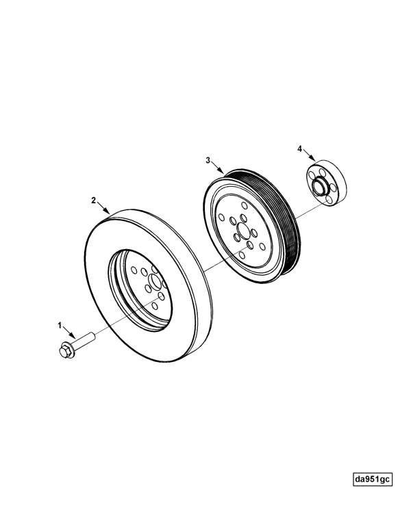 3943661 Cummins | Crankshaft Pulley | Source One Parts Center