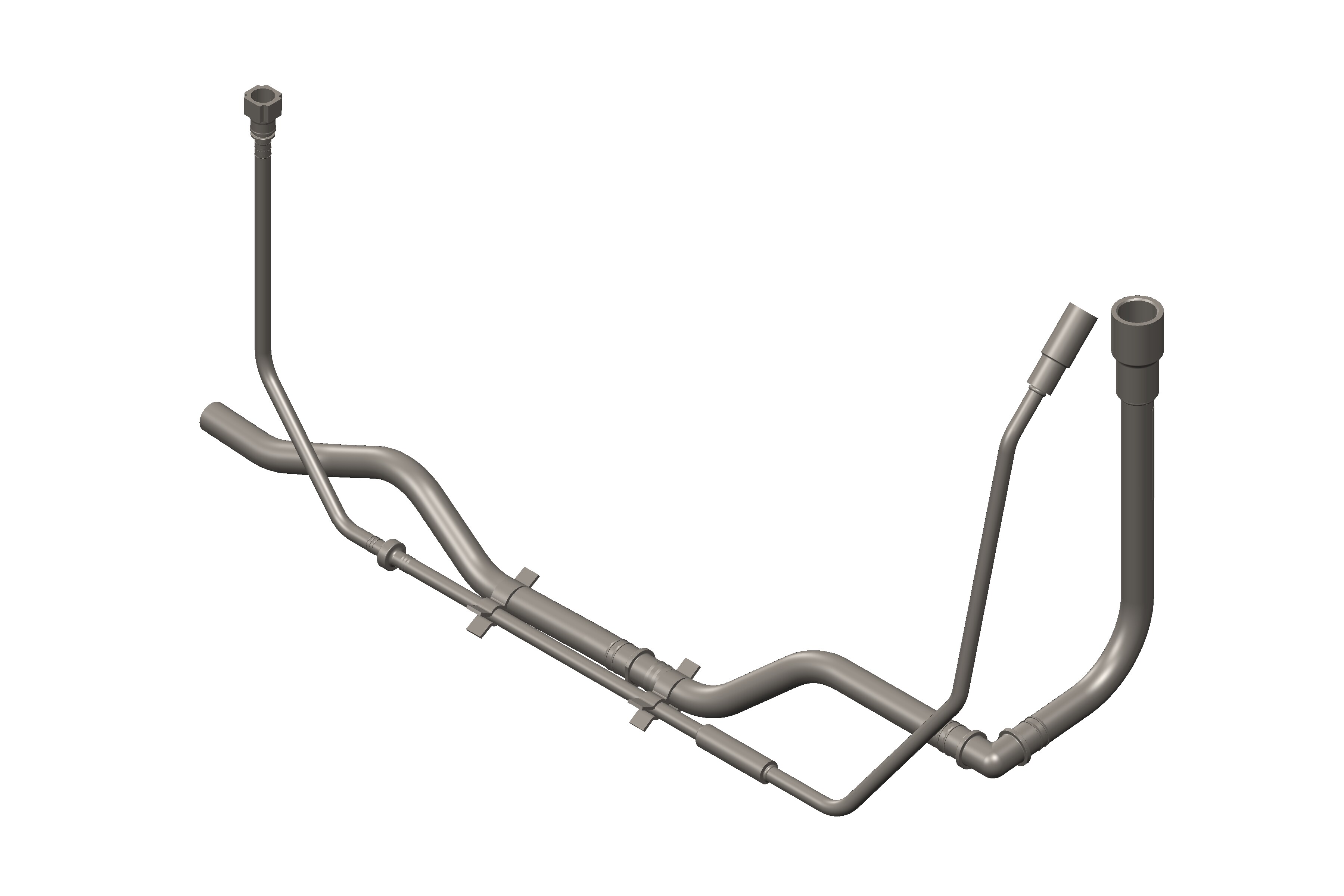 5255744 Genuine Cummins® Lubricating Oil Drain Tube | Source One Parts ...