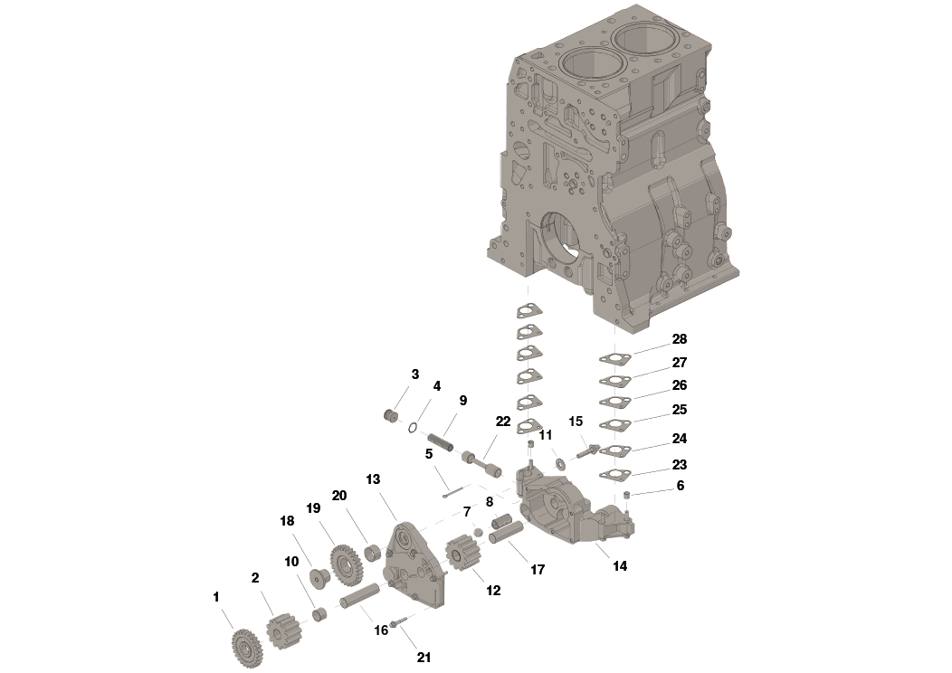 4309500 | Cummins® | Lubricating Pump Kit | Source One Parts Center