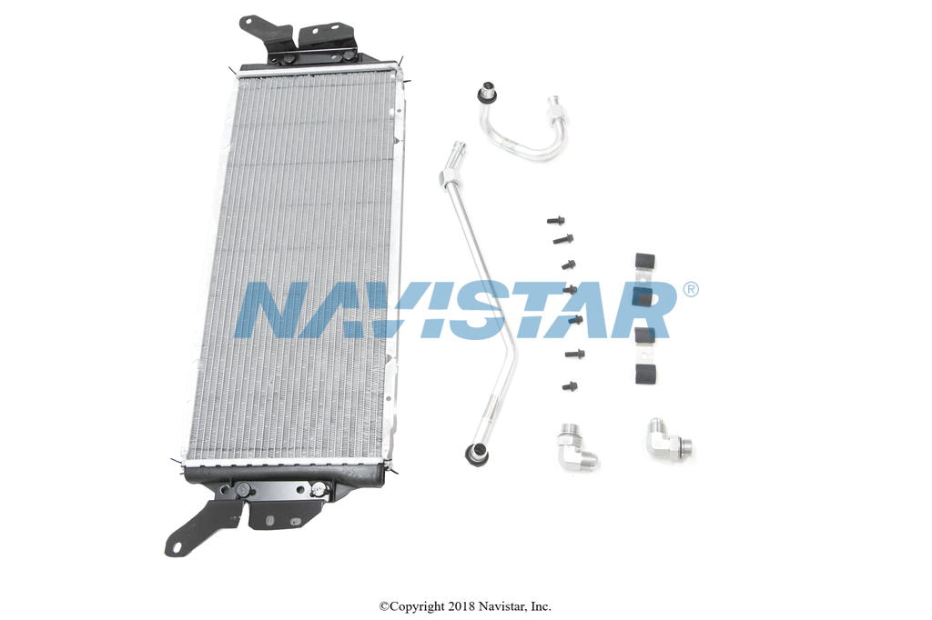 2604240C91 Navistar International | Radiator and Fuel Cooler with Two ...